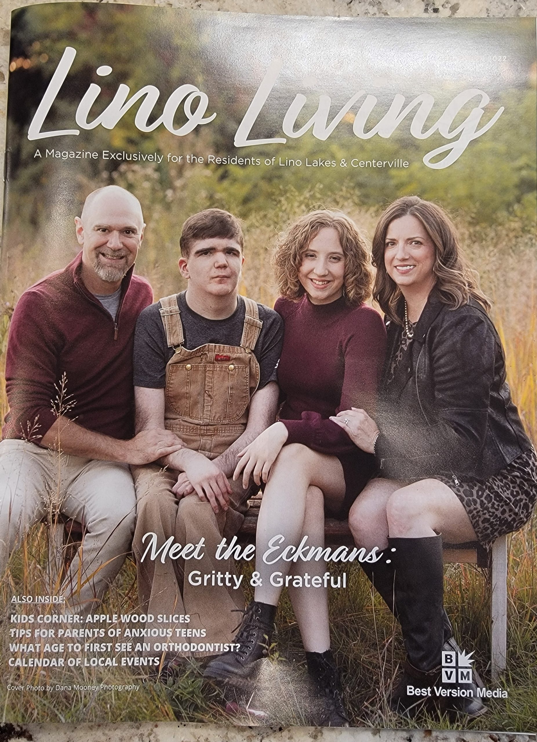 Lino Living Magazine Feature Family - Brandy Eckman